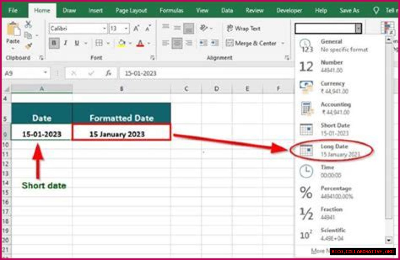 Easy Excel: Transform Date Formats With Built-in Formulas